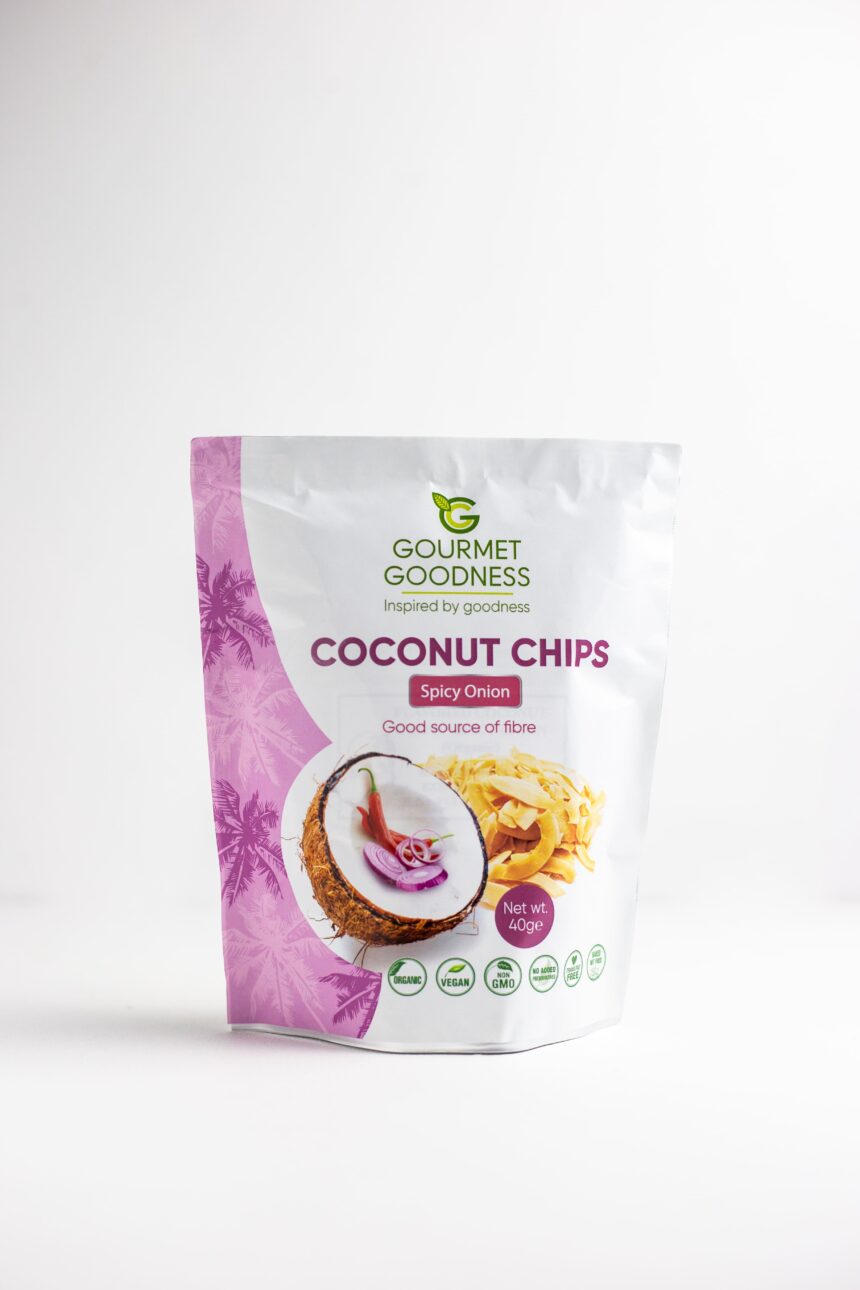 Spice Onion Toasted Coconut Chips by ALS | Irresistible Organic Toasted ...